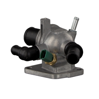 febi | 36284 | Thermostat Housing with temperature switch and seal ...