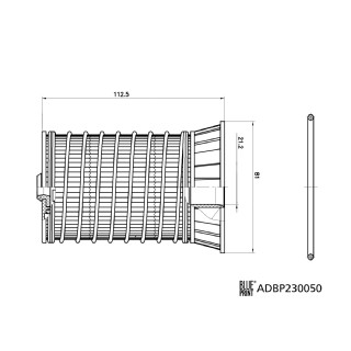 Blue Print | ADBP230050 | Fuel Filter with sealing ring | bilstein ...