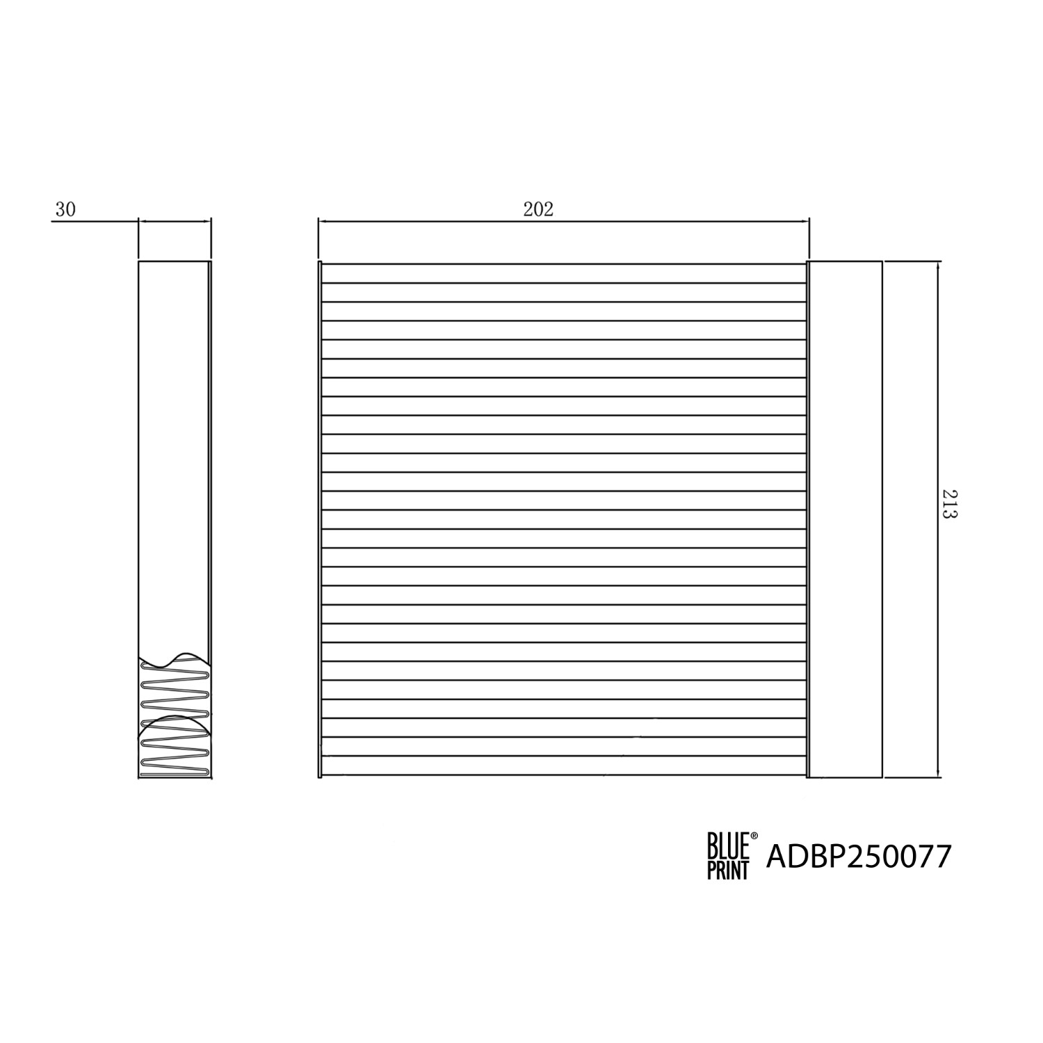 Blue Print | ADBP250077 | Cabin Filter | bilstein group partsfinder ...